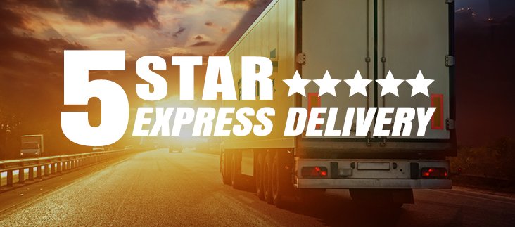 Delivery - 5 Star Express | RC Willey