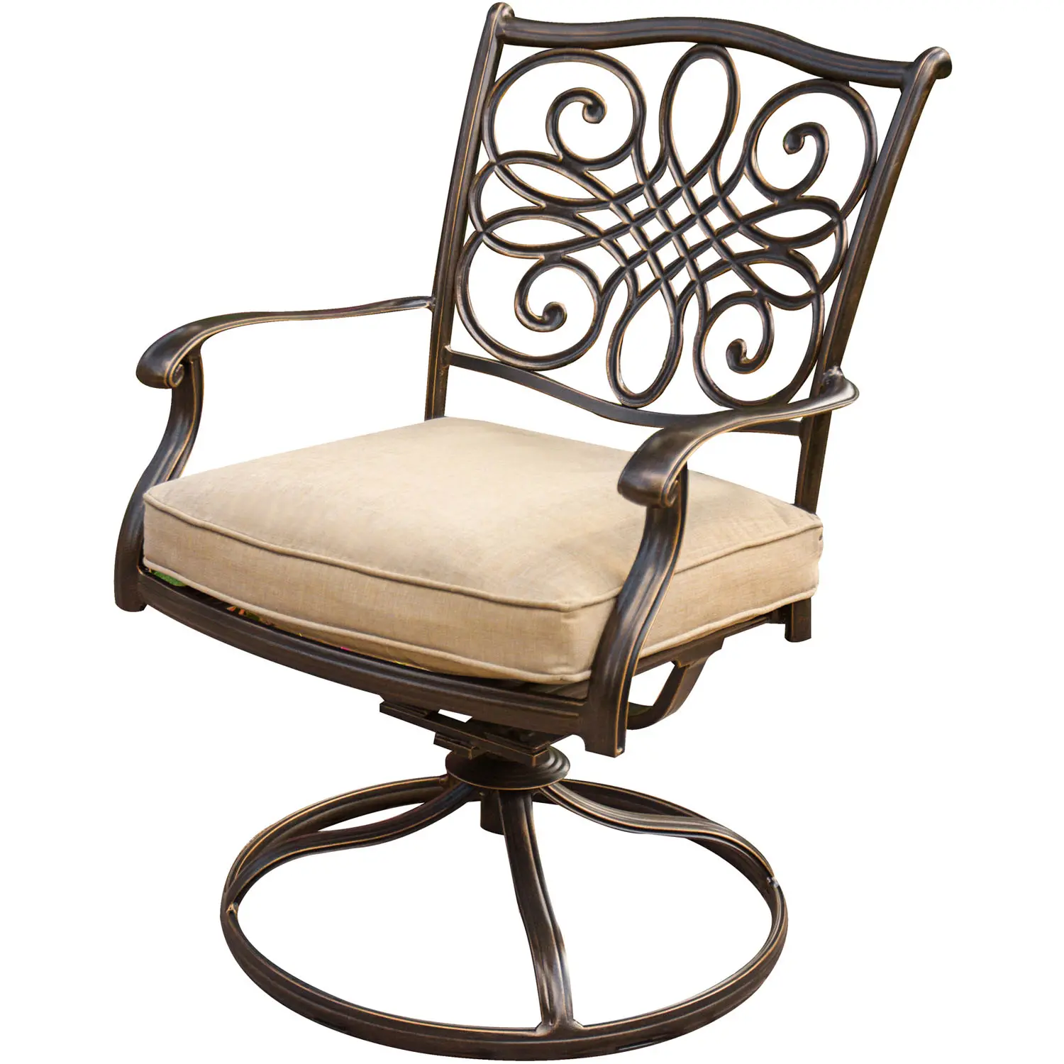 Tan and Brown 3 Piece Outdoor Patio Dining Set | RC Willey