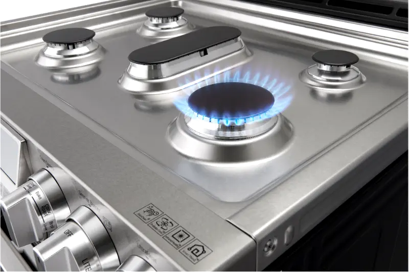 LG Signature Dual Fuel Double Oven Range LUTD4919SN | RC Willey