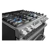 LG Signature Dual Fuel Double Oven Range LUTD4919SN | RC Willey