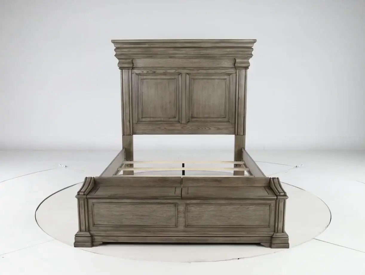 Madison Ridge Gray California King Storage Bed | RC Willey