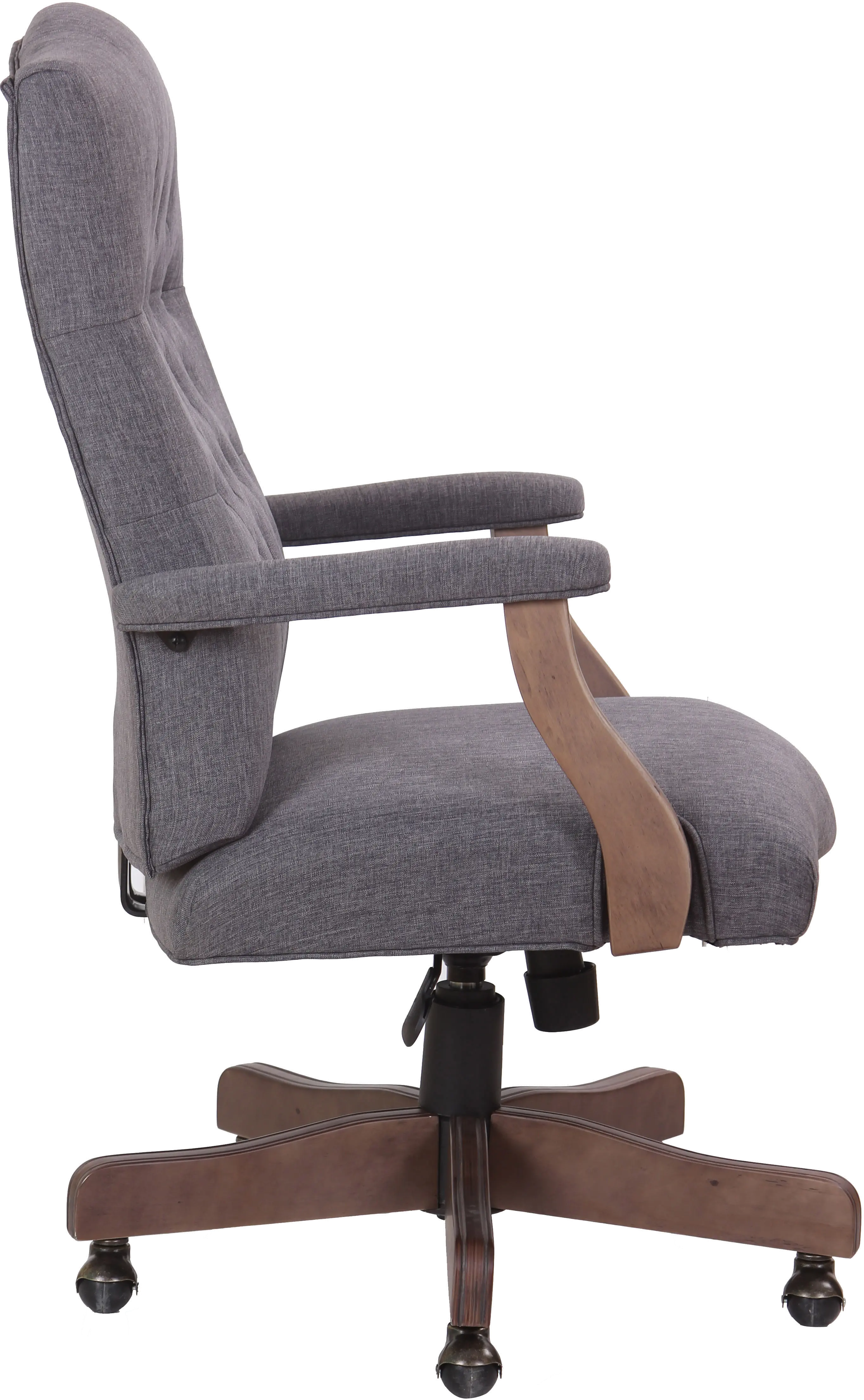 Gray High-Back Executive Swivel Chair | RC Willey