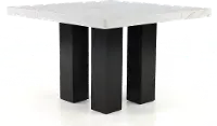 Camila Marble and Black Counter Height Dining Table | RC Willey