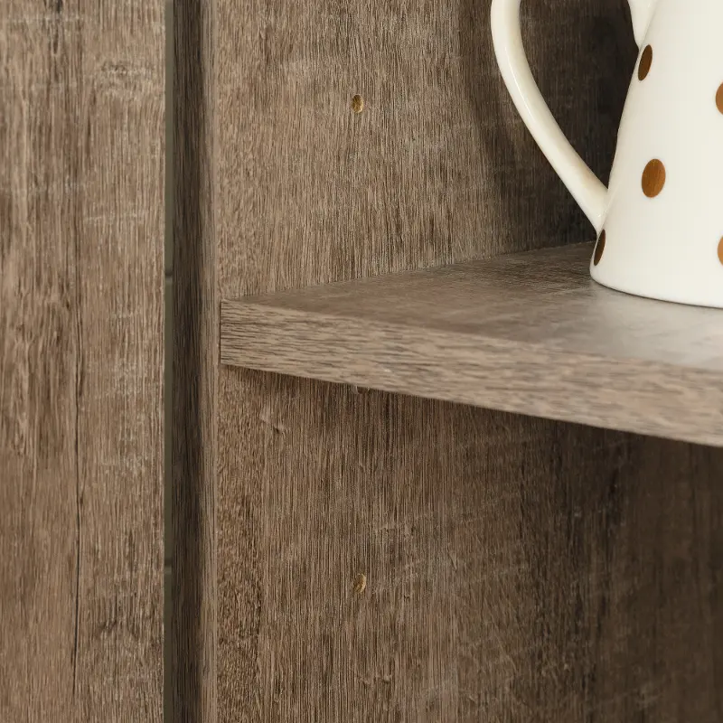 Weathered Oak 4-Door Storage Cabinet - Morgan | RC Willey