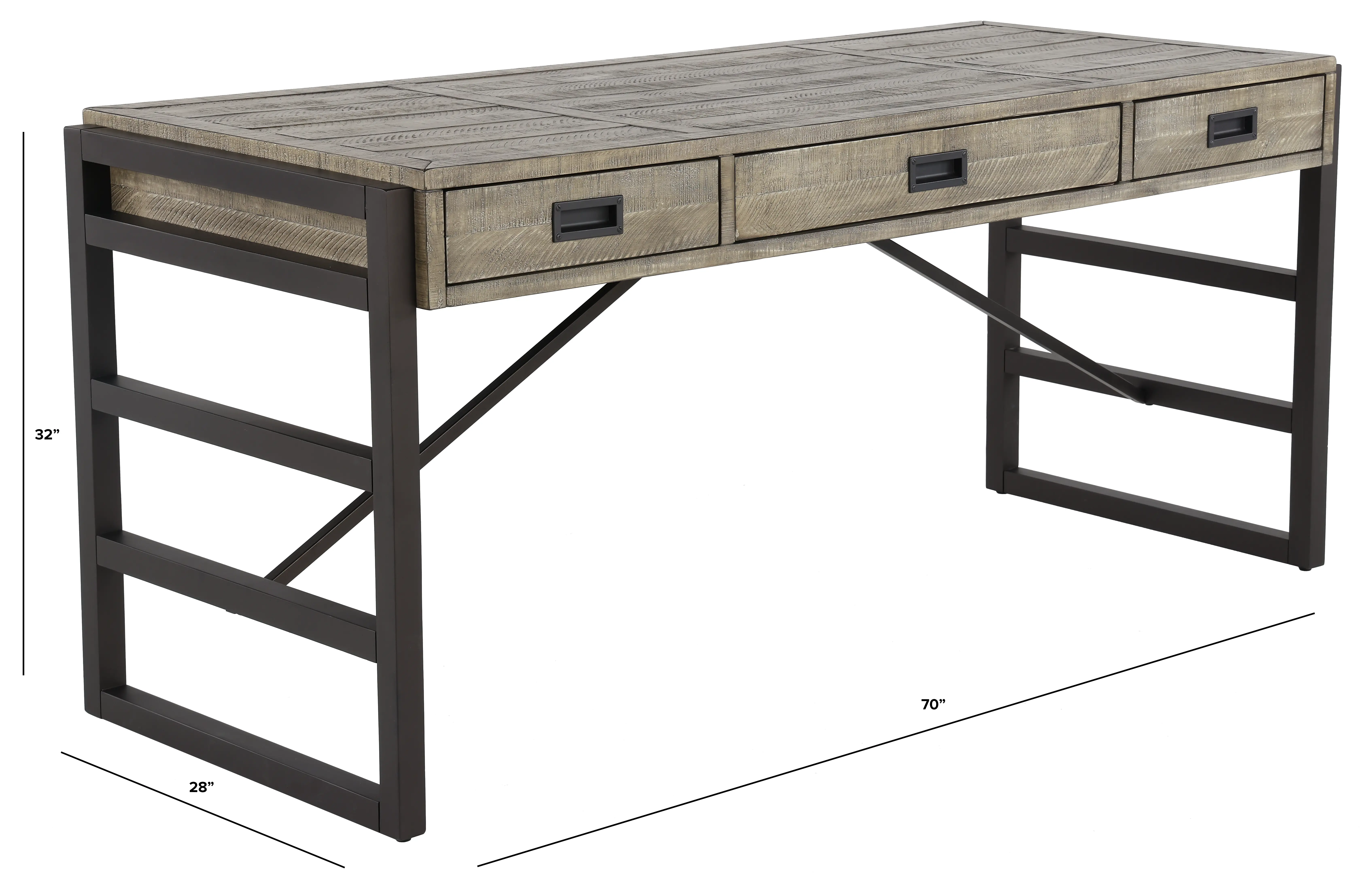 Grayson Gray Writing Desk | RC Willey
