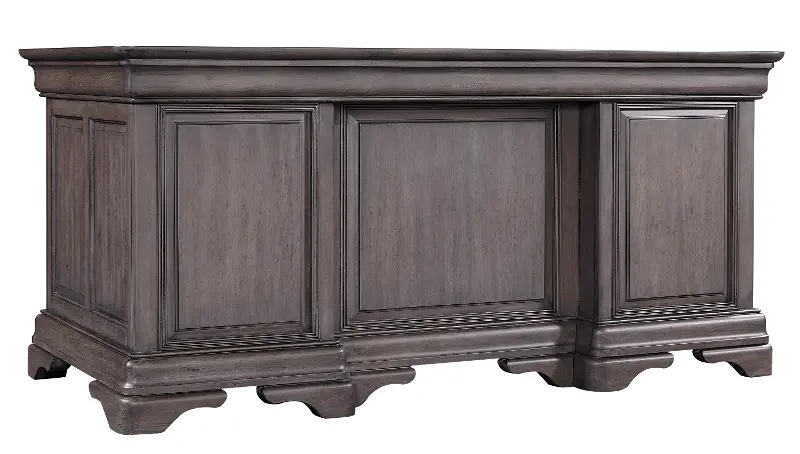 Sinclair Gray Executive Desk | RC Willey