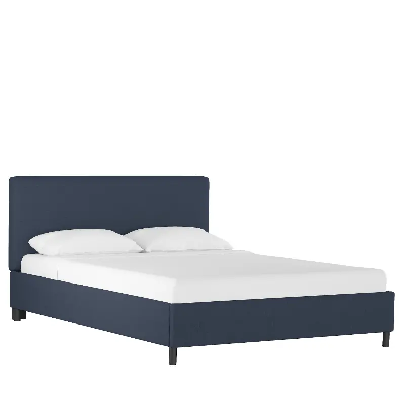 Brianna Navy Queen Platform Bed - Skyline Furniture | RC Willey