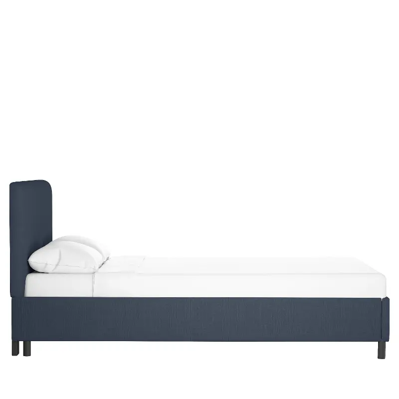 Brianna Navy Queen Platform Bed - Skyline Furniture | RC Willey
