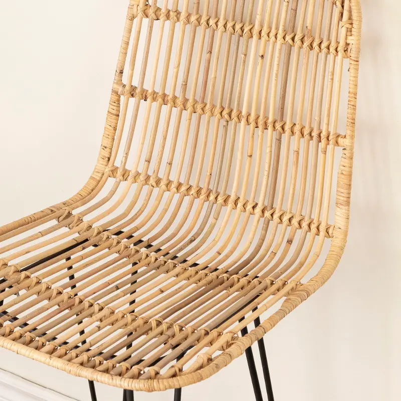 Balka Natural Rattan Counter Height Stool, Set of 2 - South Shore | RC ...