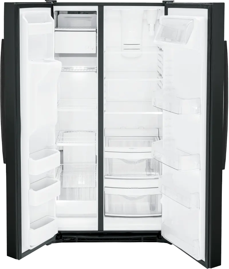 GE Side by Side Refrigerator GSS25GGPBB | RC Willey