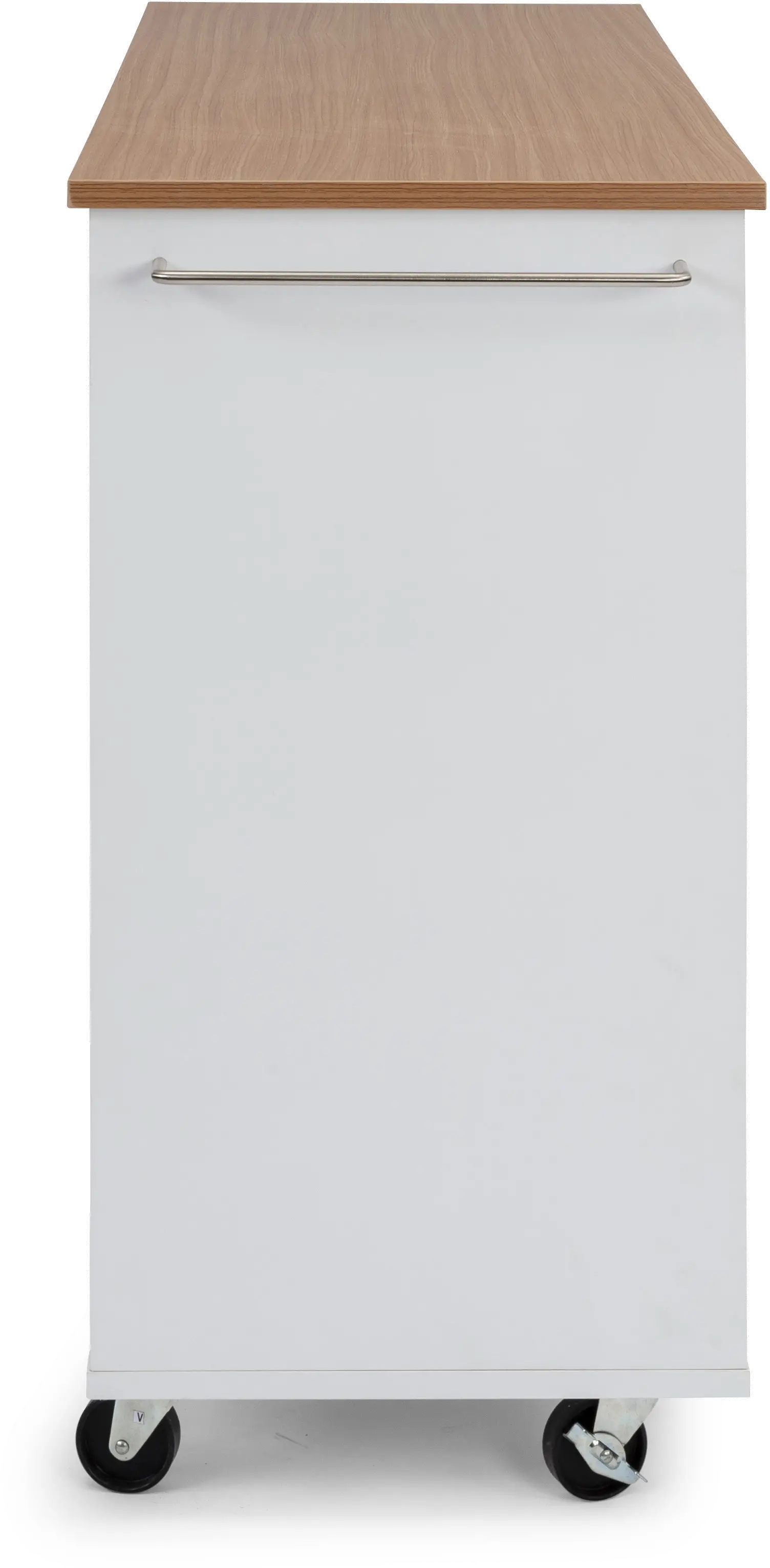 Ella White Kitchen Cart | RC Willey