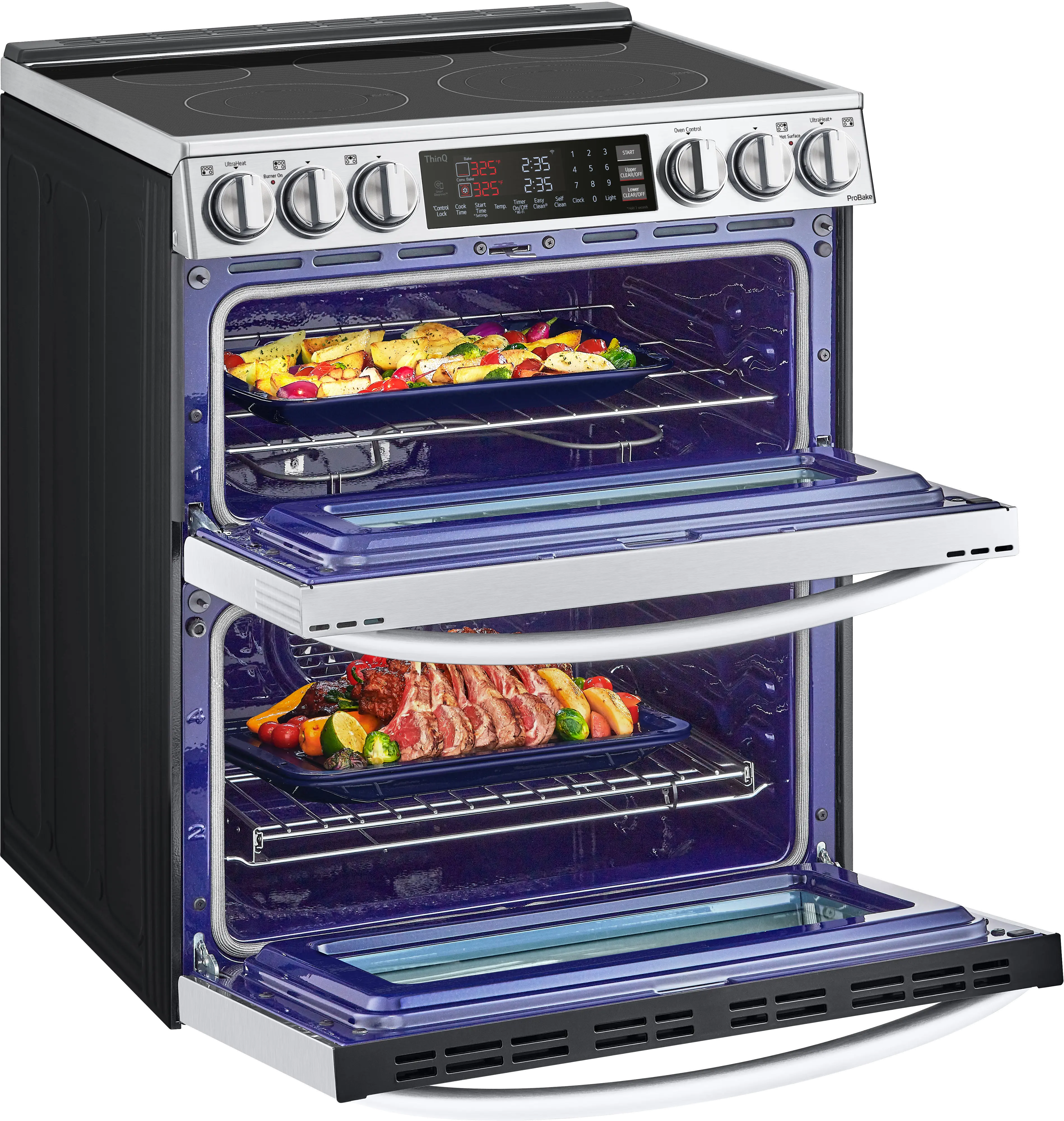LG Double Oven Electric Range LTEL7337F | RC Willey