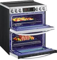LG Double Oven Electric Range LTEL7337F | RC Willey