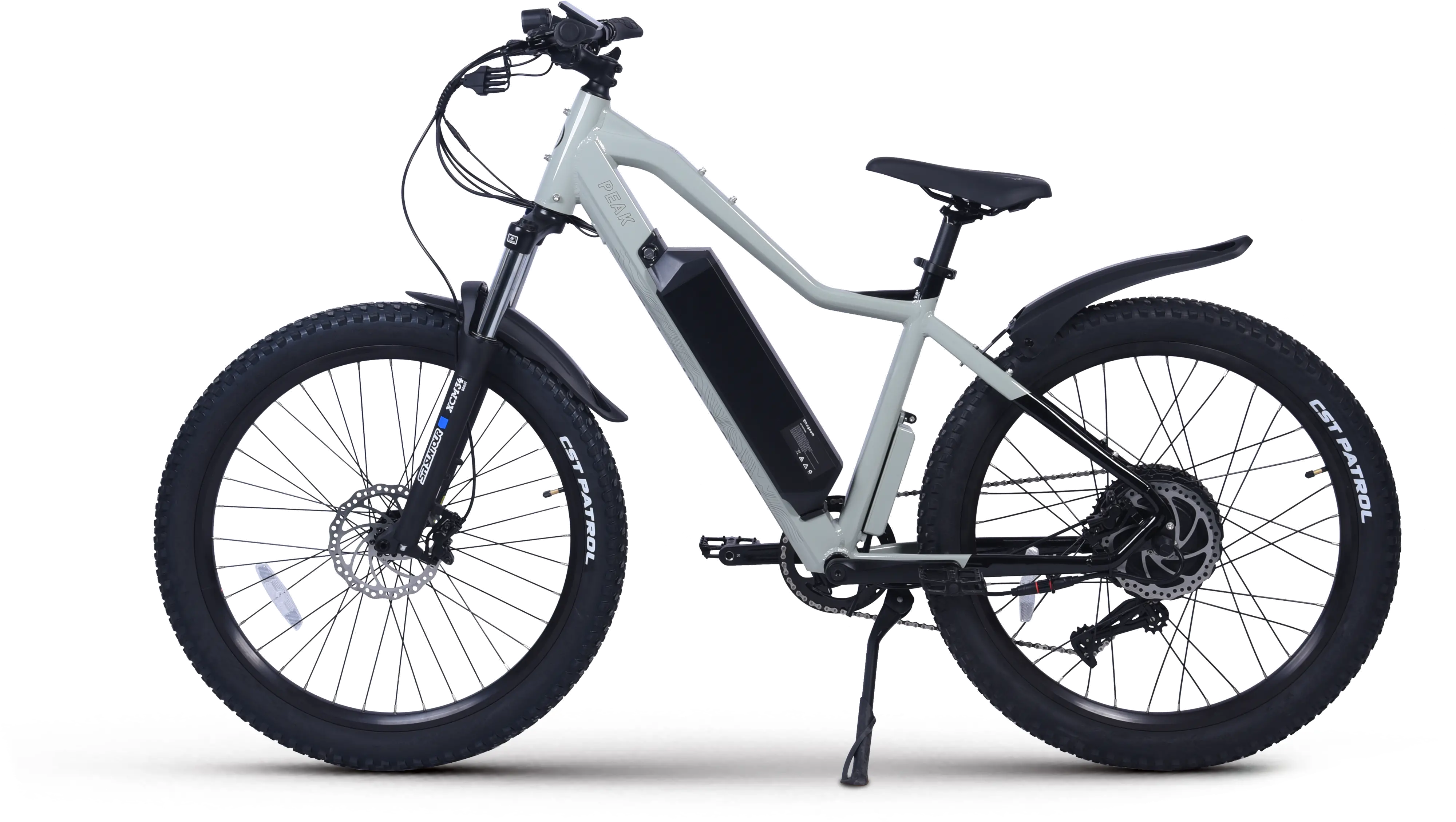 Magnum Peak T7 Gray Electric Mountain Bike | RC Willey