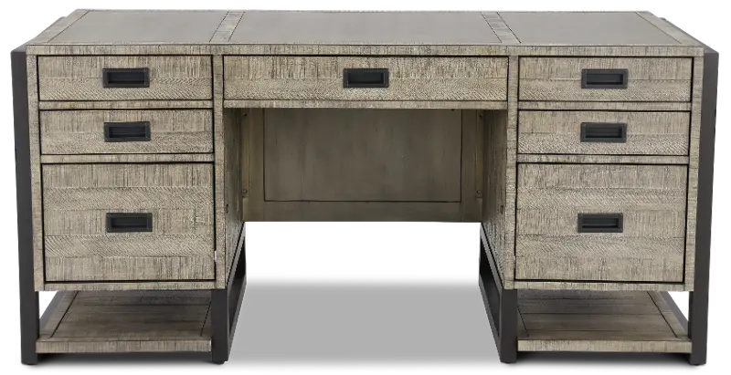 Grayson Gray Executive Desk | RC Willey