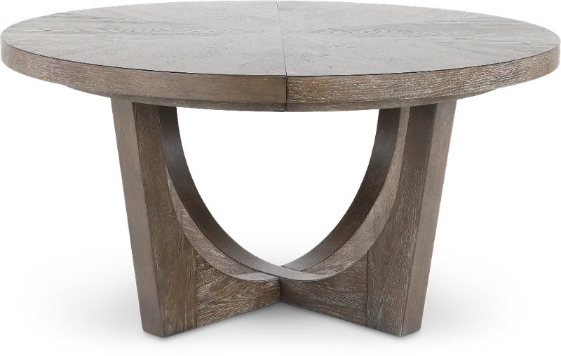 Cascade Espresso Brown Round Dining Table | RC Willey