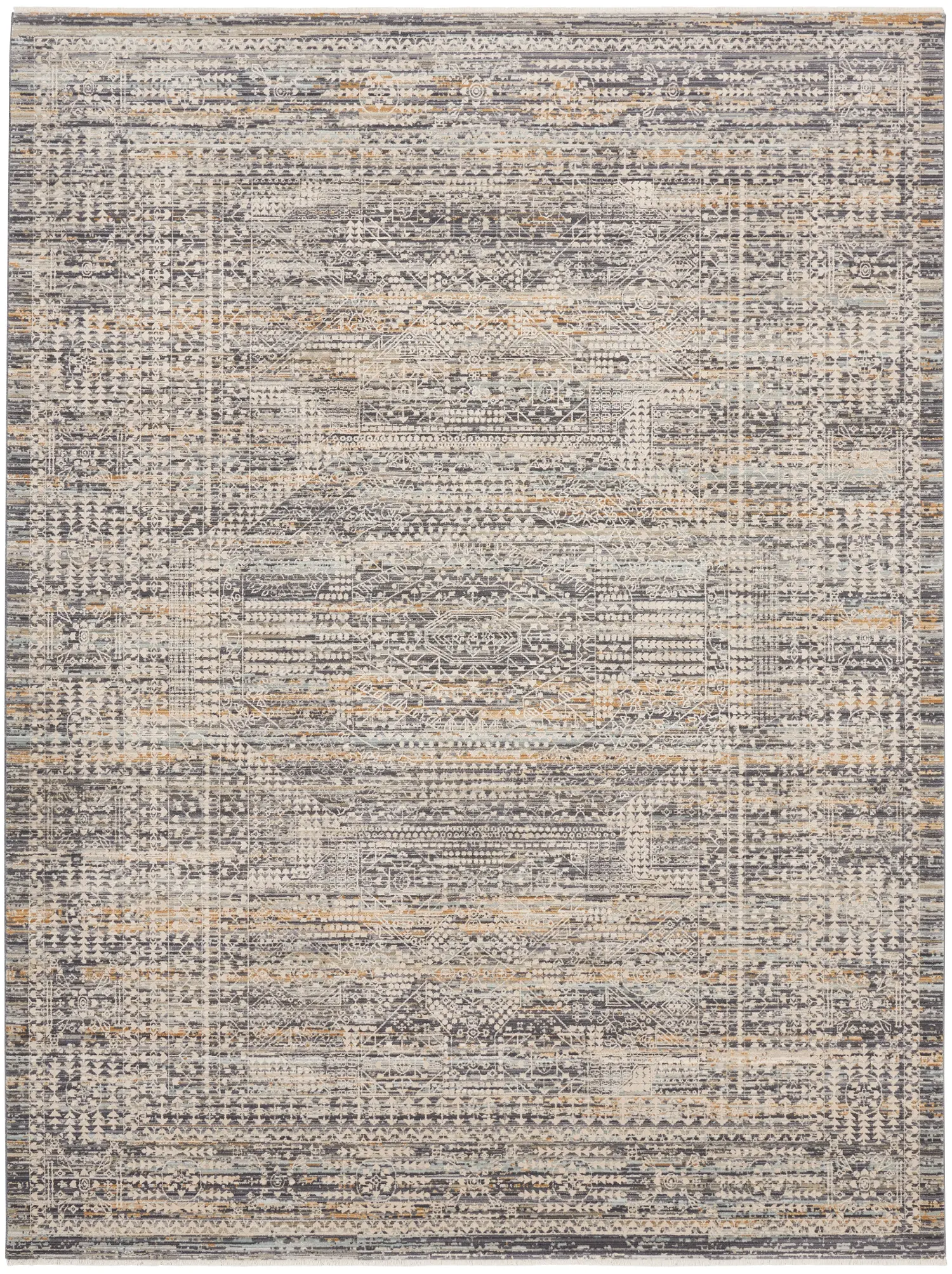 Lynx 5 x 8 Boho Slate Blue Area Rug | RC Willey