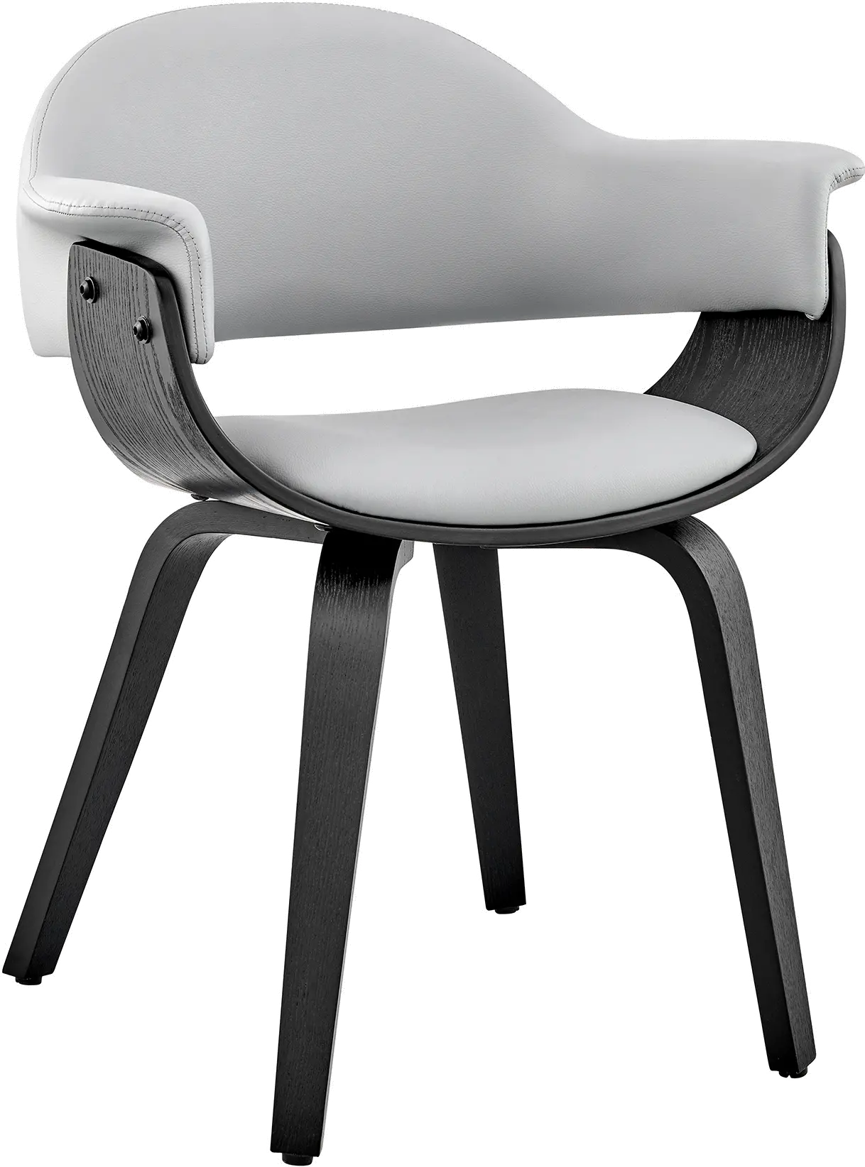 Adalyn Gray and Black Dining Room Chair | RC Willey