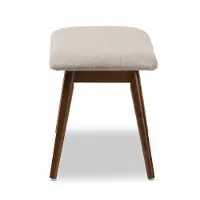 Flora Light Gray Dining Bench | RC Willey