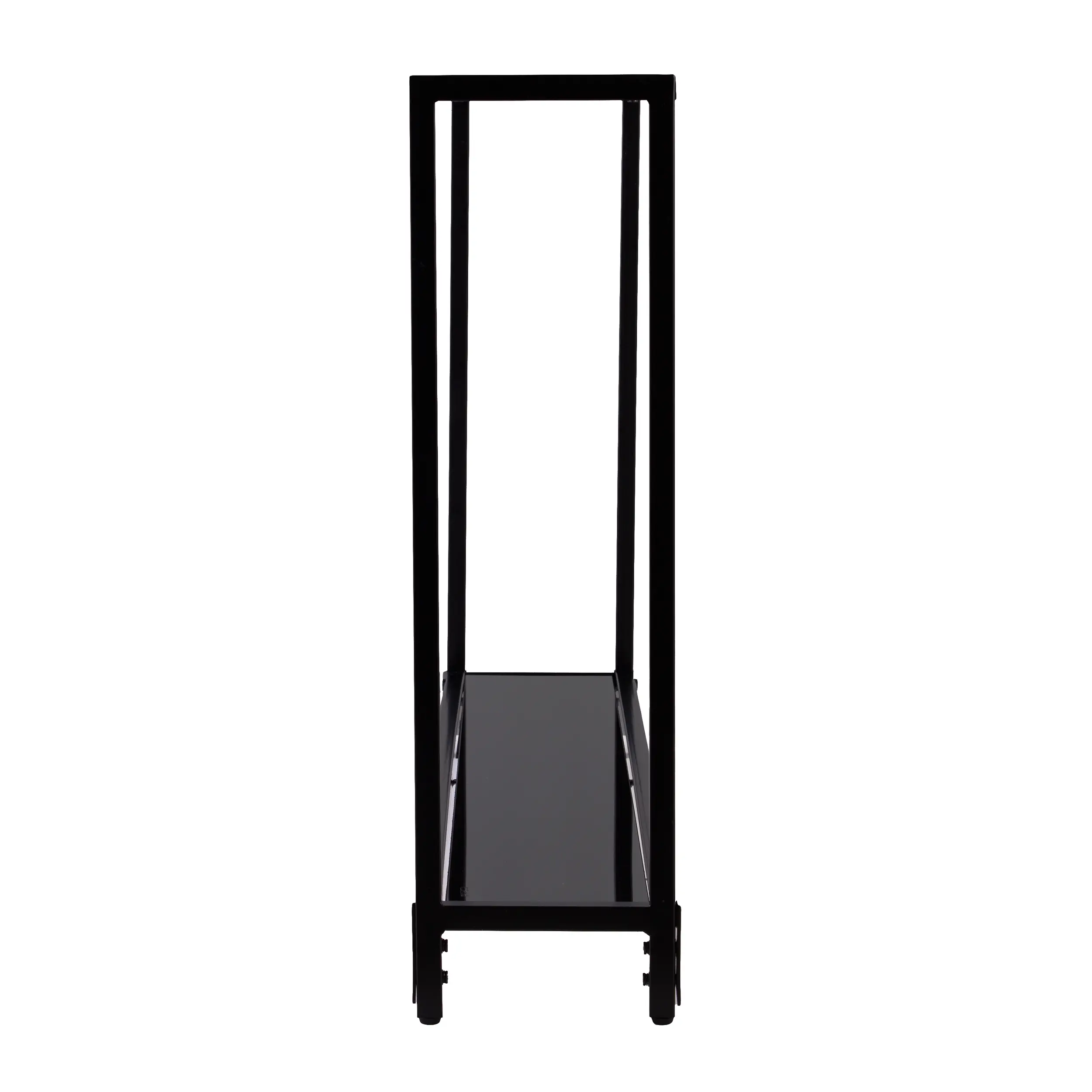 Bergen Narrow Black Metal Console Table | RC Willey