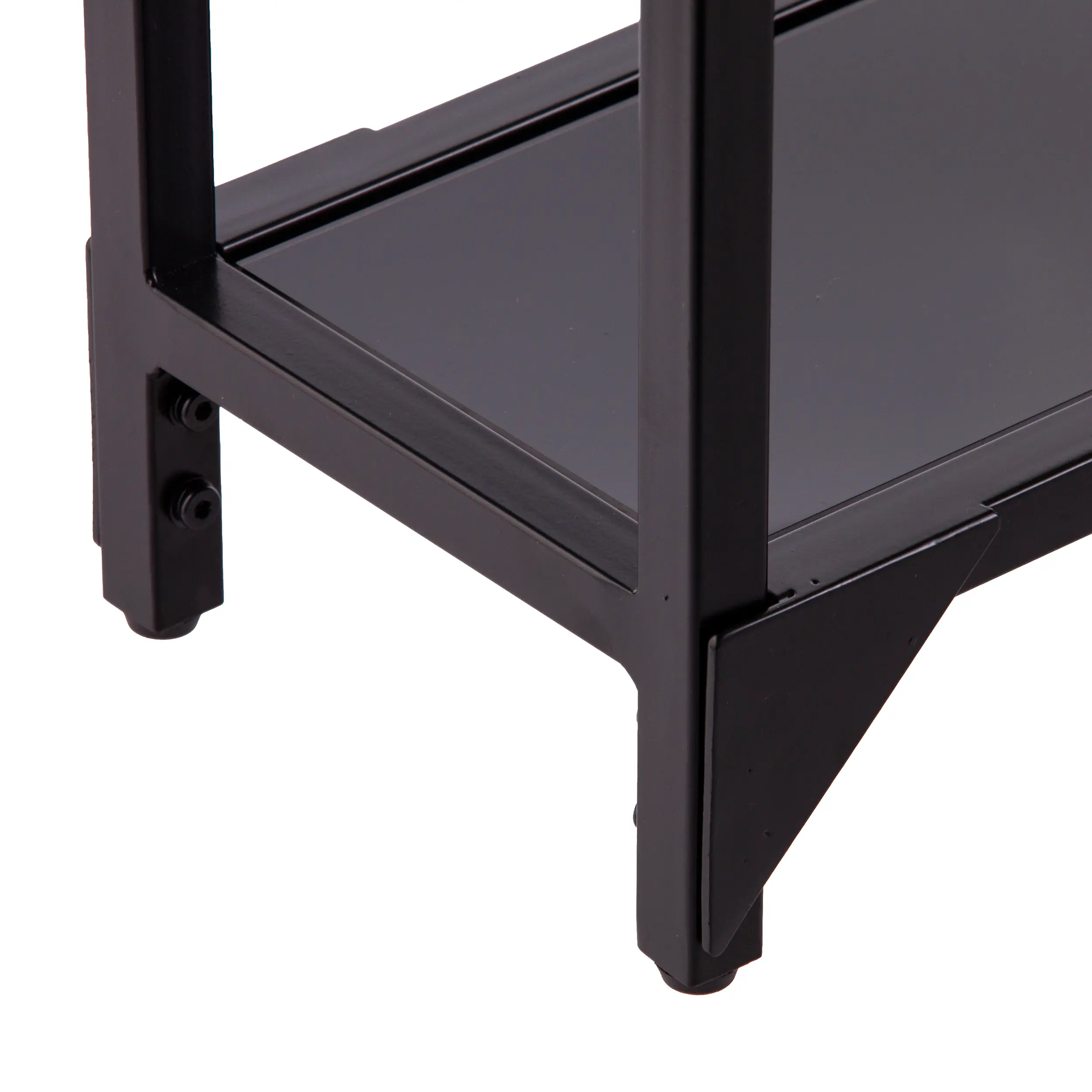 Bergen Narrow Black Metal Console Table | RC Willey