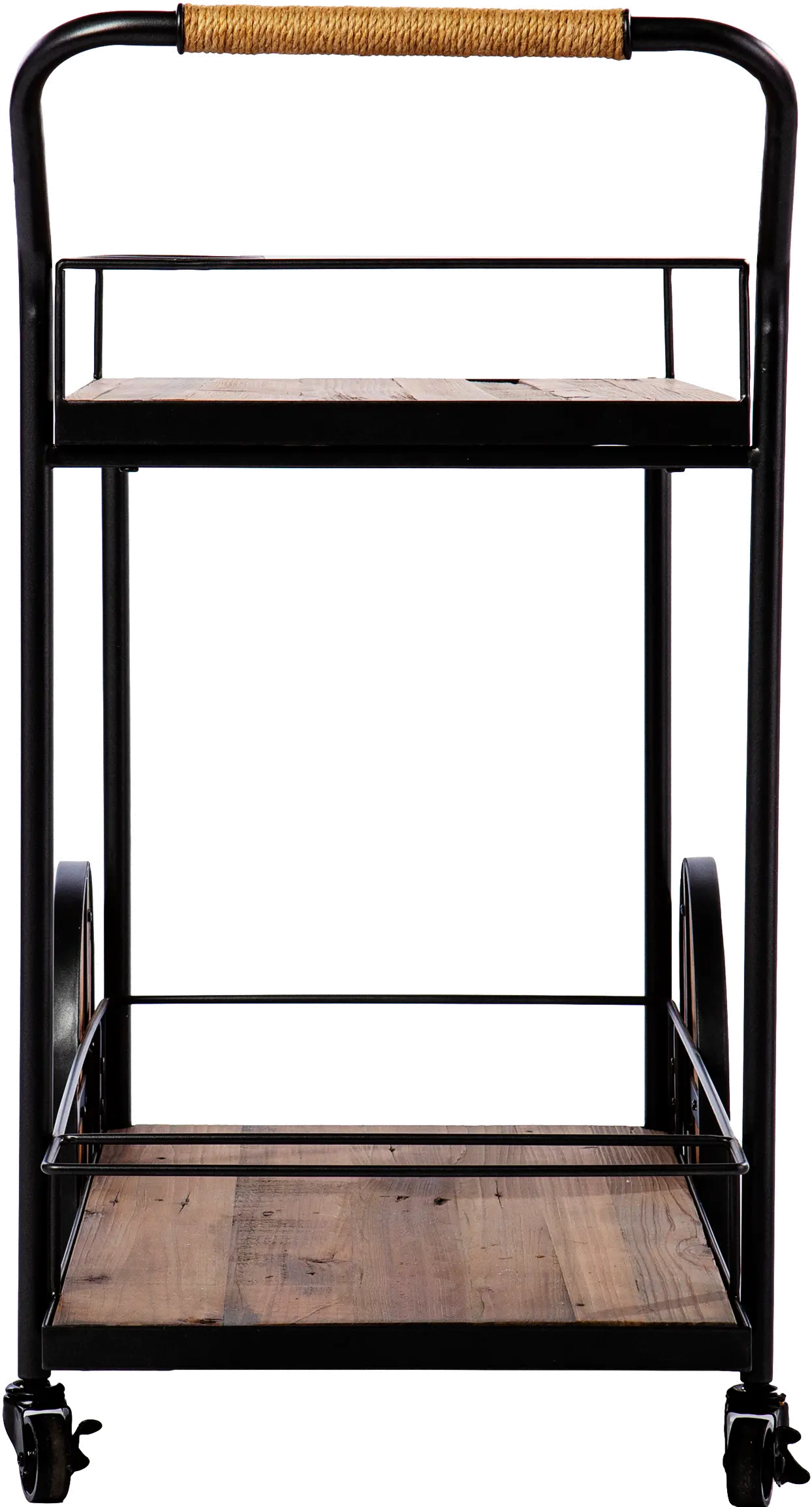 Pemton Reclaimed Wood Bar Cart | RC Willey