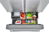 LG Studio 26.5 Cu Ft French Door Refrigerator - Counter Depth Stainless ...