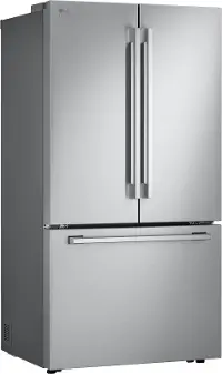 LG Studio 26.5 Cu Ft French Door Refrigerator - Counter Depth Stainless ...