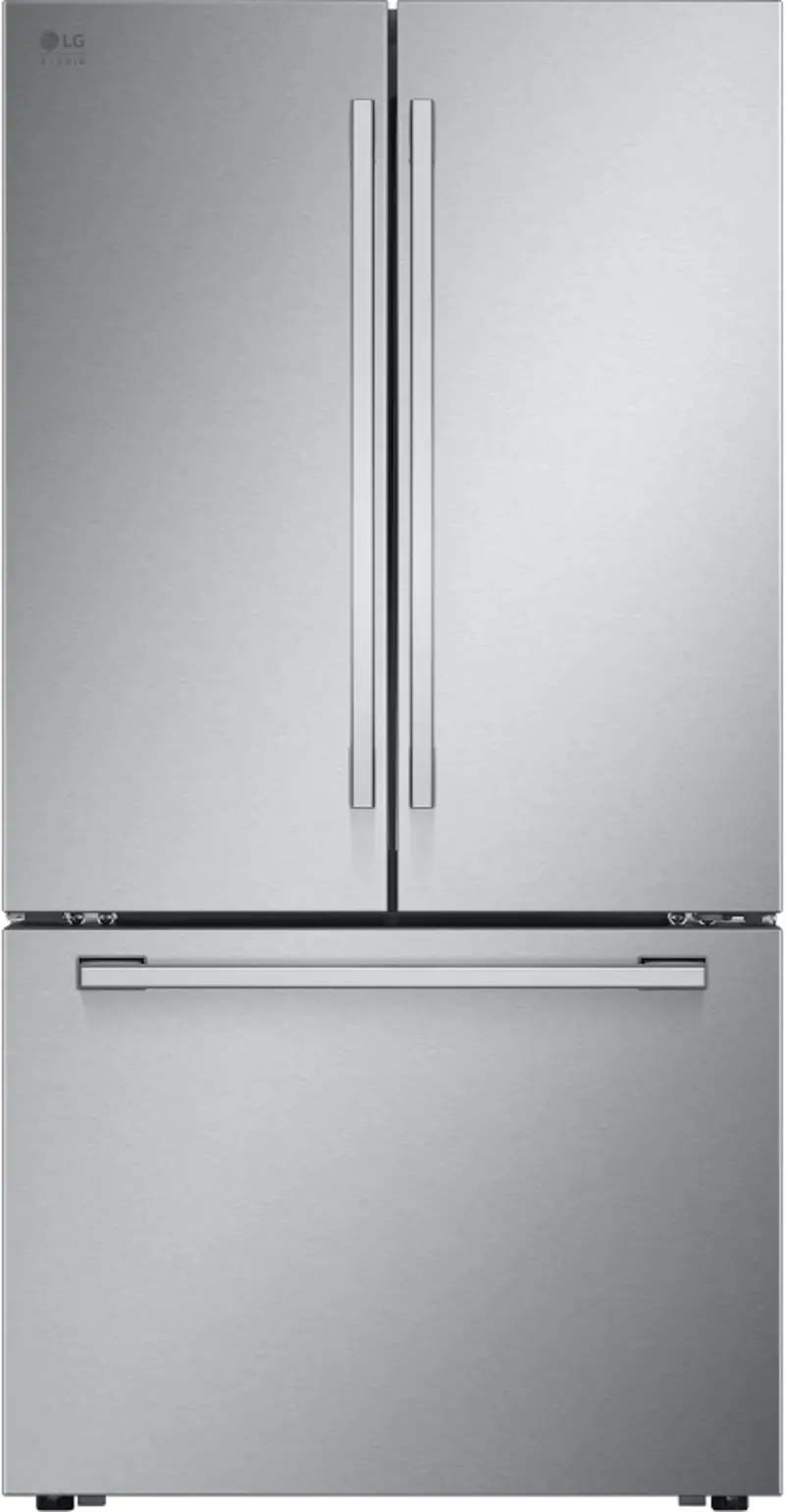 LG Studio 26.5 Cu Ft French Door Refrigerator - Counter Depth Stainless ...
