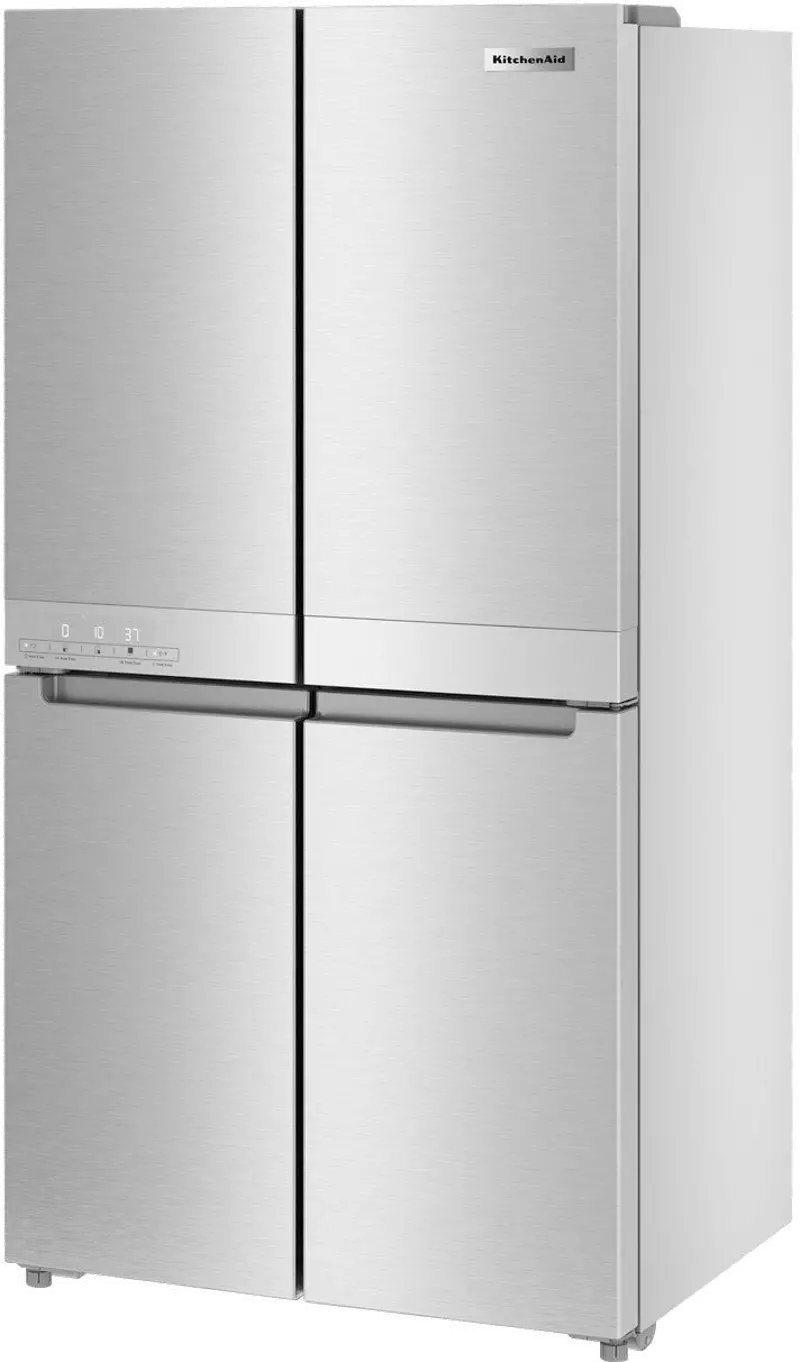 Ktichenaid 19.4 Cu Ft 4-Door Flex Refrigerator - Counter Depth ...