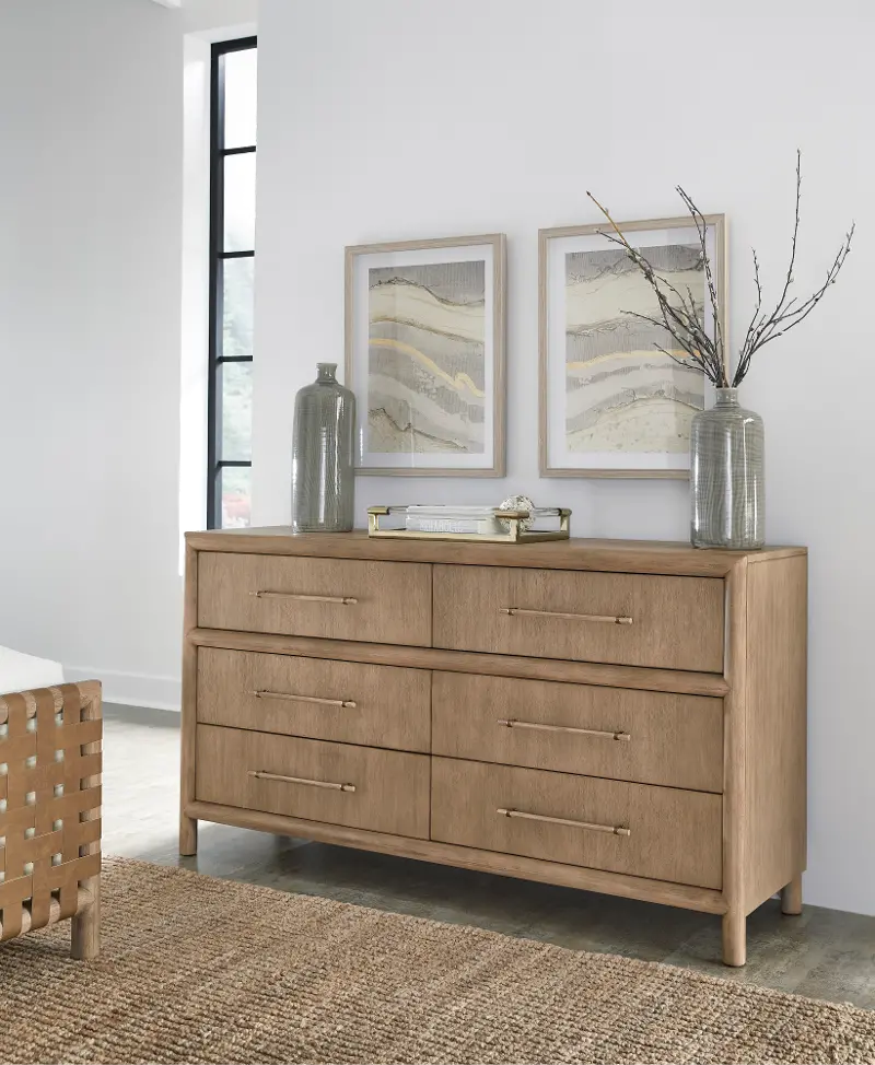 Dorsey Light Brown Dresser | RC Willey