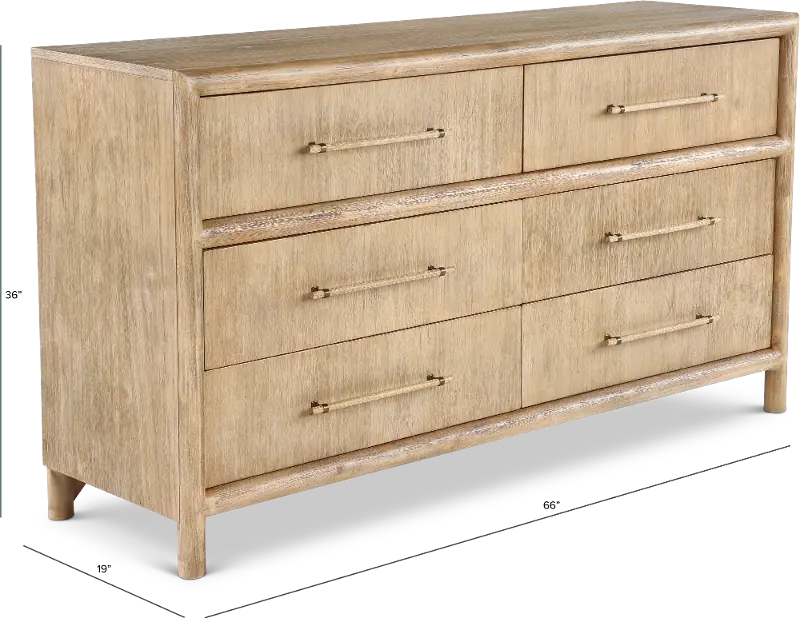 Dorsey Light Brown Dresser | RC Willey