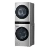 LG Studio Front Load Electric Wash Tower - Noble Steel | RC Willey