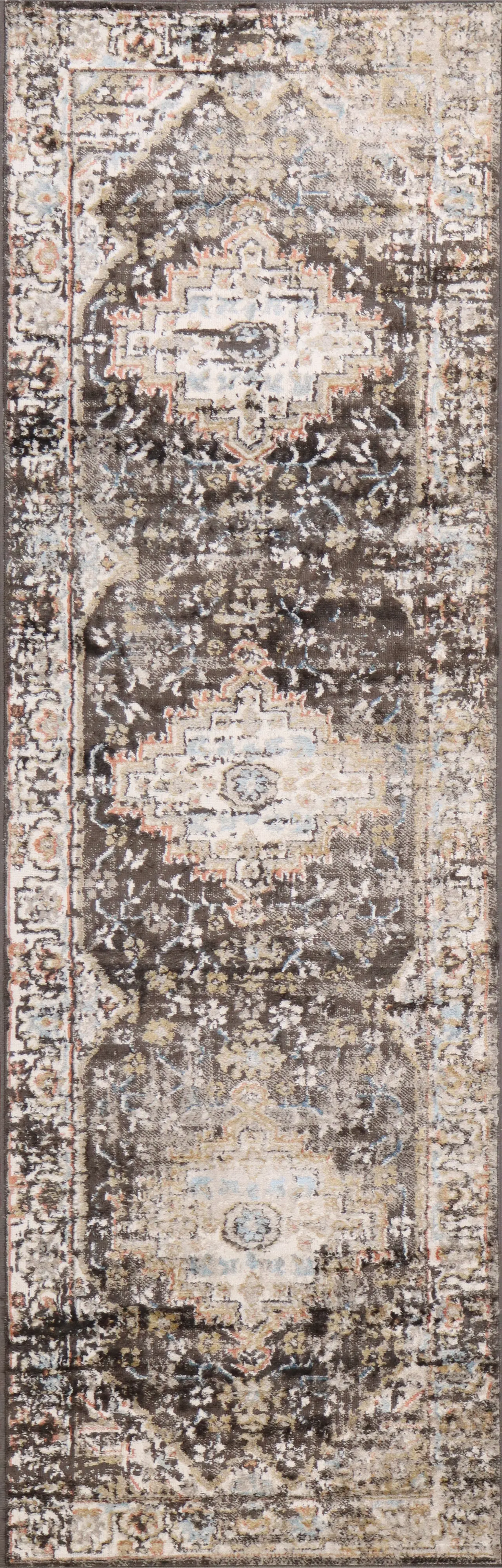 Ashland Bruno Charcoal Runner Rug | RC Willey