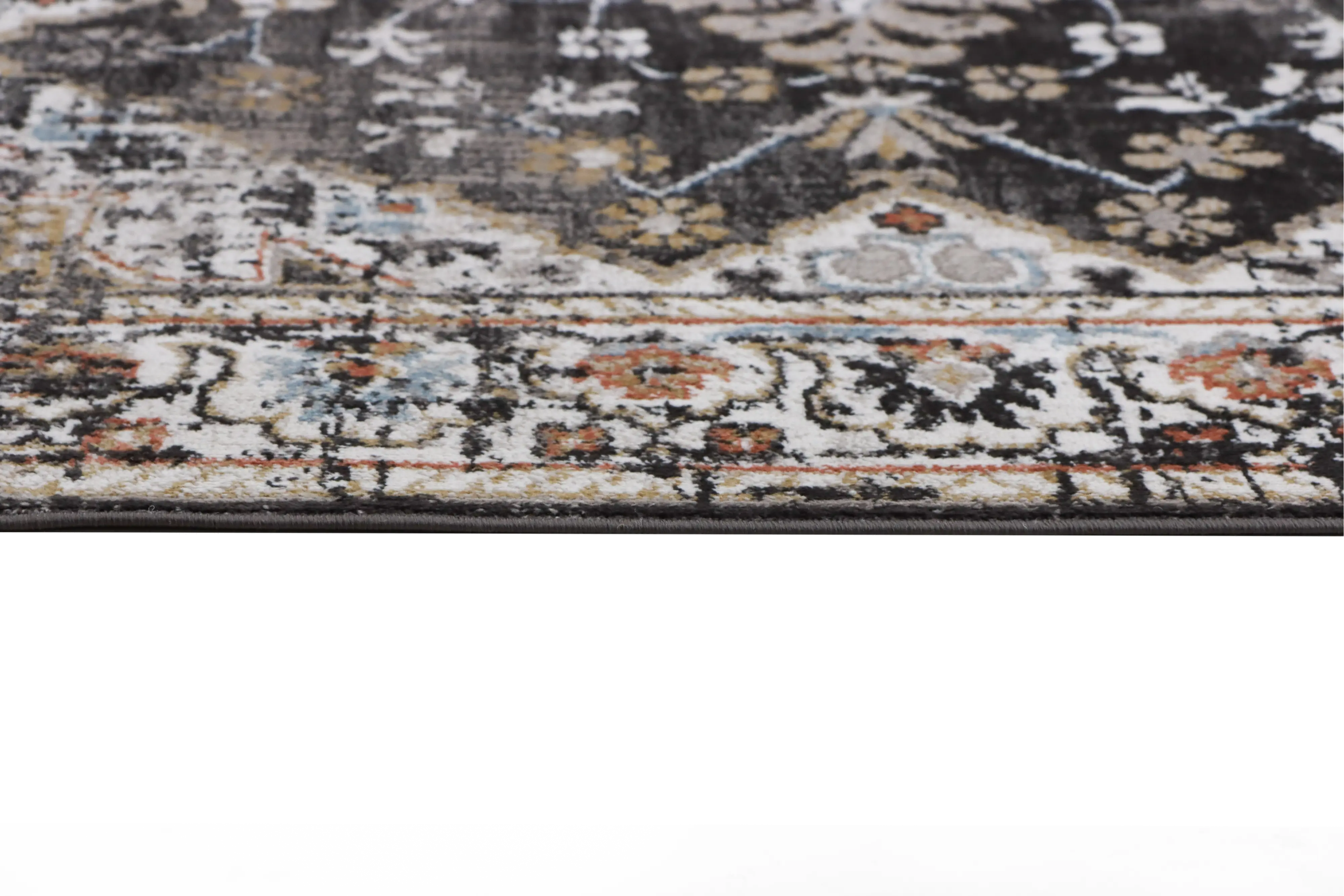 Ashland Bruno Charcoal Runner Rug | RC Willey