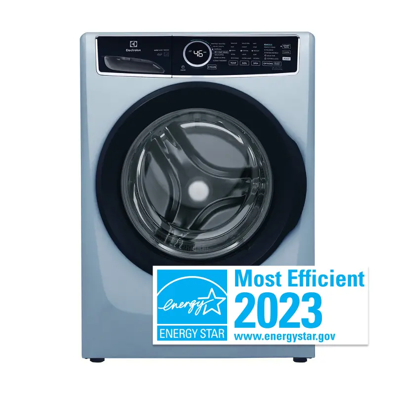 Electrolux 4.5 Cu Ft Front Load Perfect Steam Washer - Glacier Blue ...