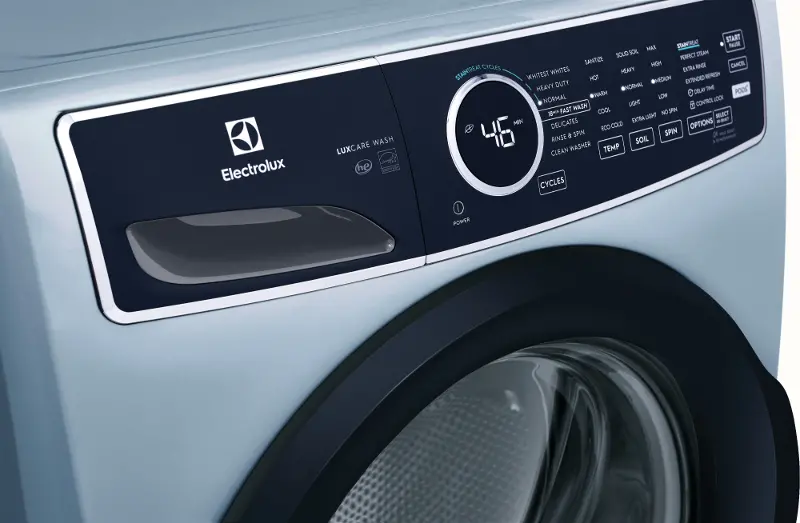 Electrolux 4.5 Cu Ft Front Load Perfect Steam Washer - Glacier Blue ...