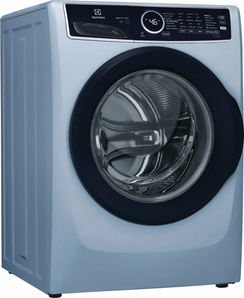 Electrolux 4.5 Cu Ft Front Load Perfect Steam Washer - Glacier Blue ...