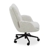 Copley Nathan Off-White Office Chair | RC Willey