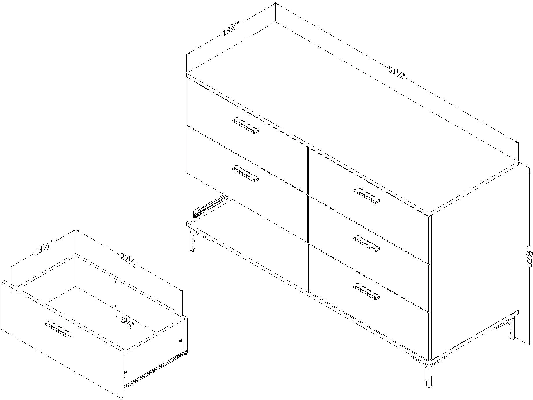 Musano Oak Dresser | RC Willey