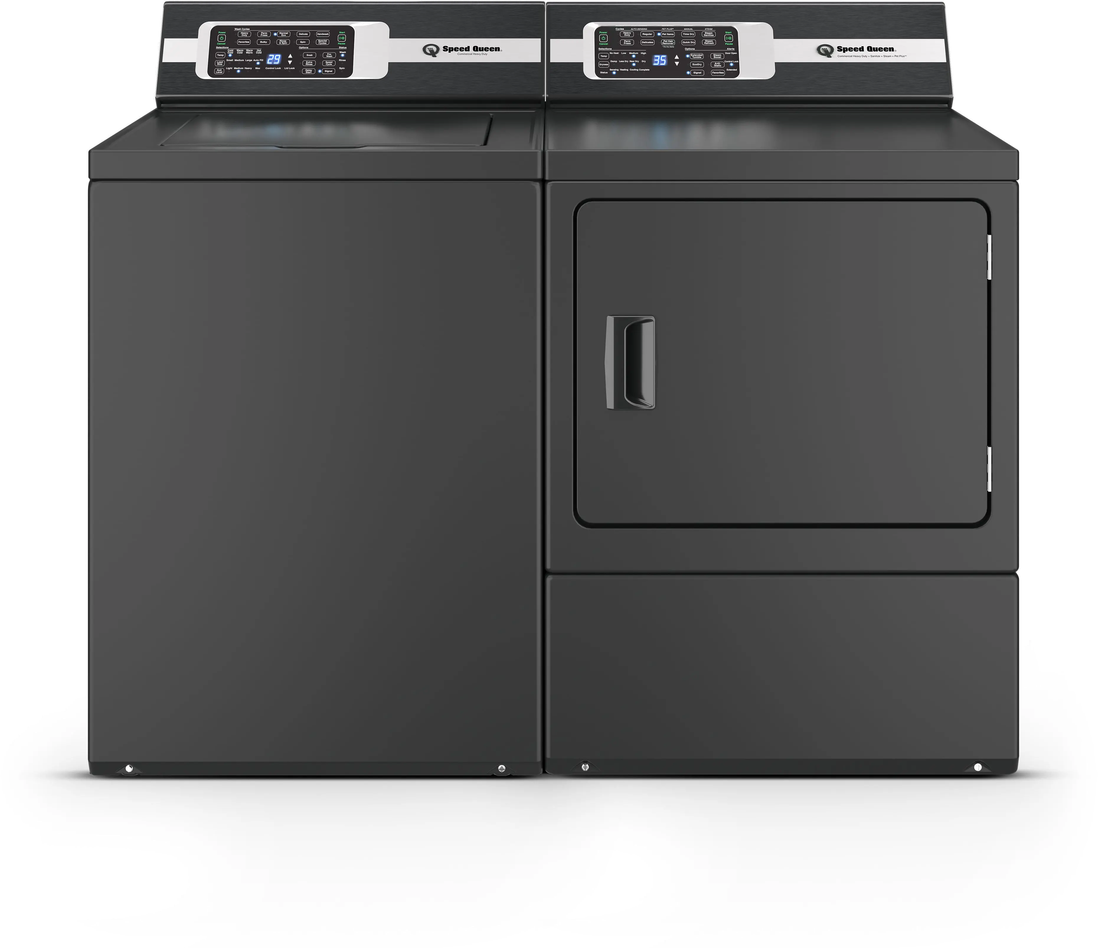 Speed Queen 3.2 Cu Ft Top Load Washer with Agitator - Matte Black | RC ...