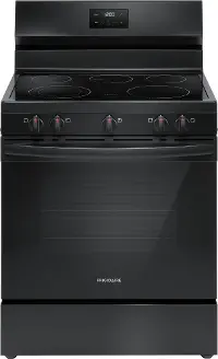 Frigidaire 5.3 Cu Ft Electric Range - Black | RC Willey