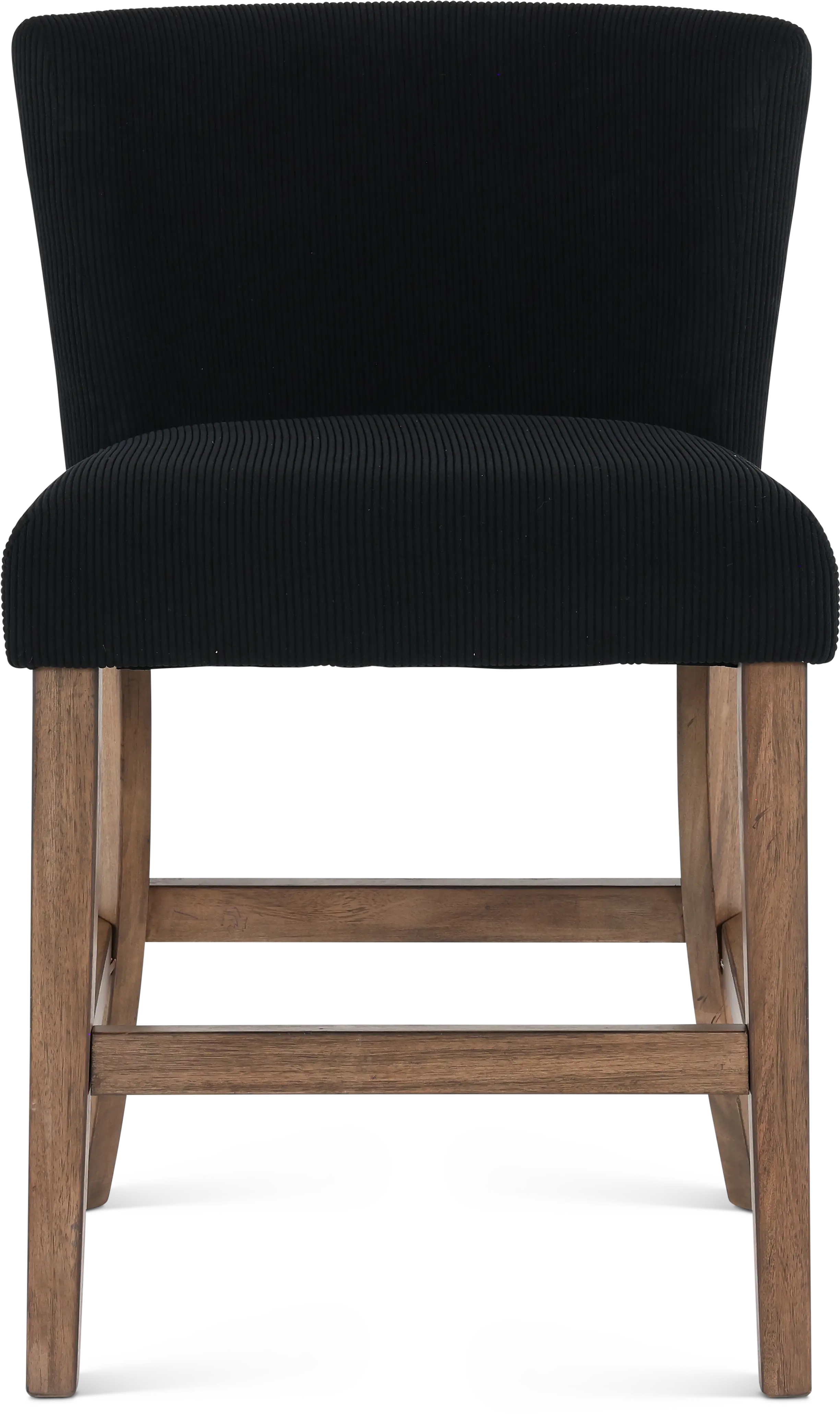 Gibson Black and Brown Counter Height Stool | RC Willey