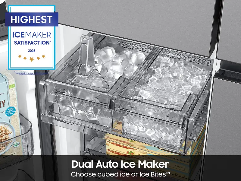 Samsung Bespoke AI 22.5 Cu Ft 4Door Flex Refrigerator CounterDepth ...