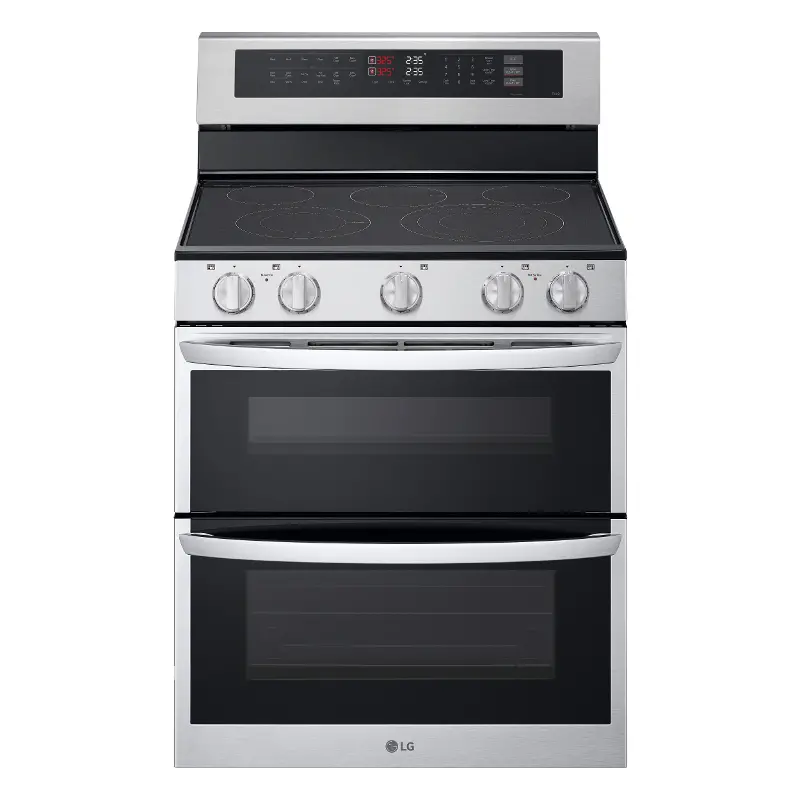 LG 7.3 Cu Ft Double Oven Electric Range - Stainless Steel | RC Willey