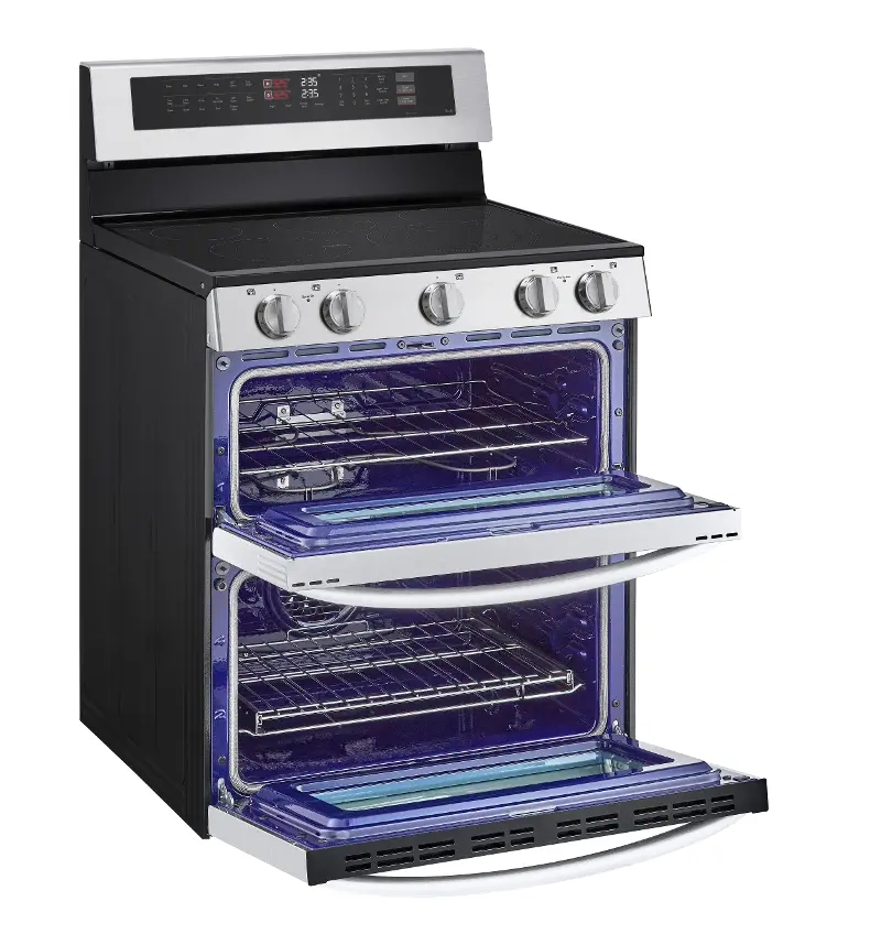 LG 7.3 Cu Ft Double Oven Electric Range - Stainless Steel | RC Willey