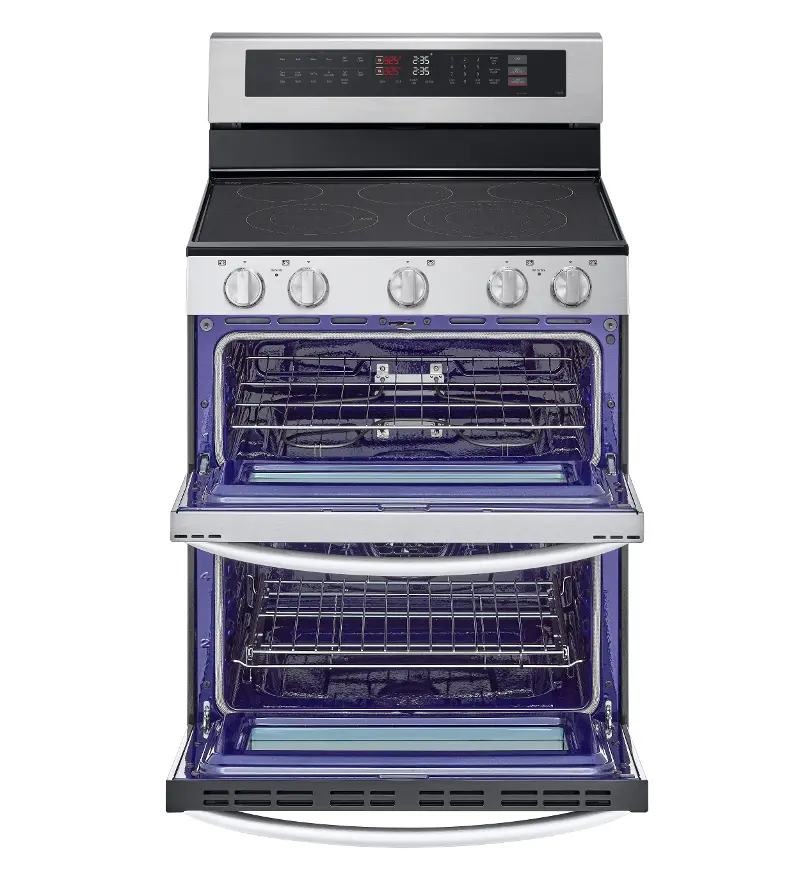 LG 7.3 Cu Ft Double Oven Electric Range - Stainless Steel | RC Willey