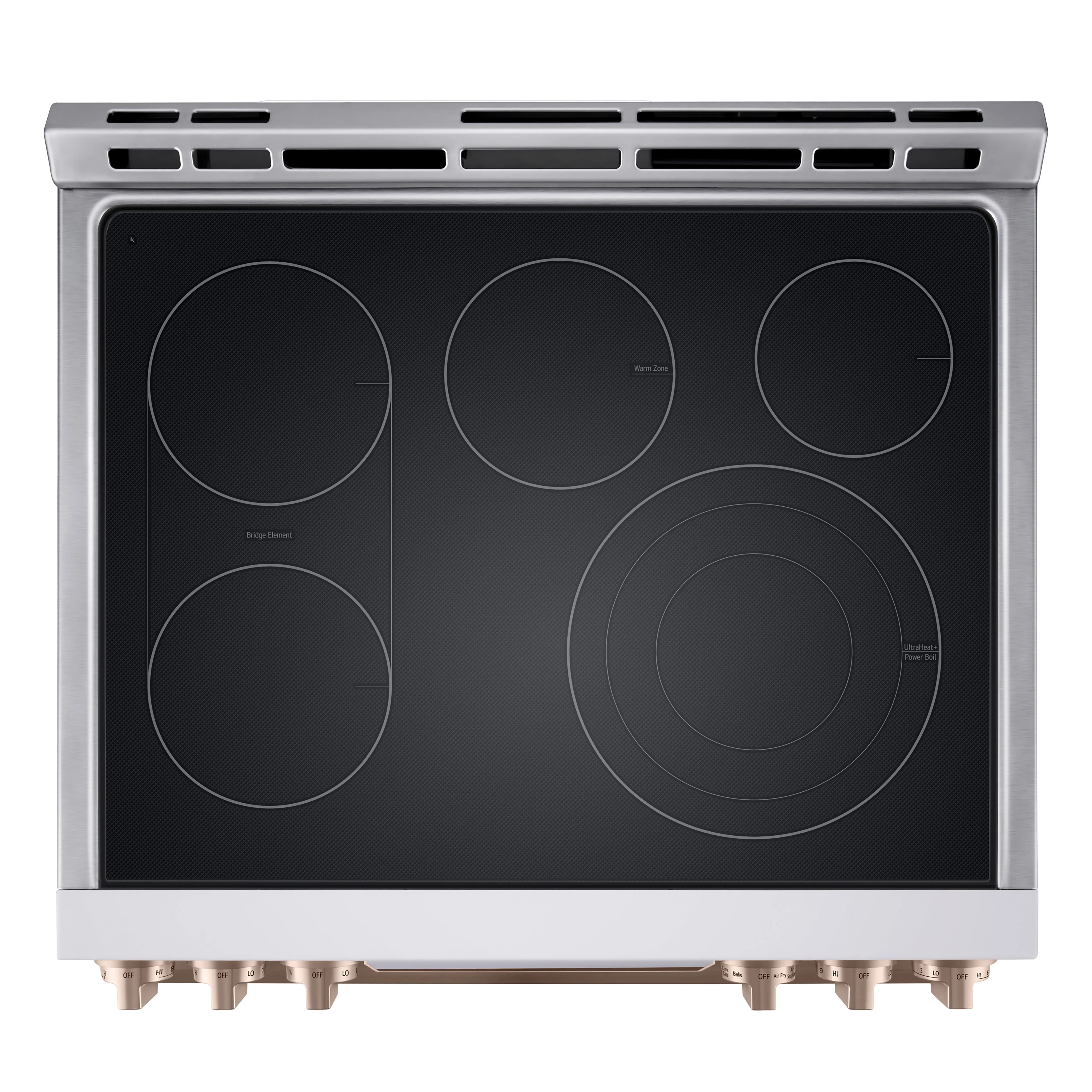 LG Studio 6.3 Cu Ft Smart Electric Range with ProBake Convection ...
