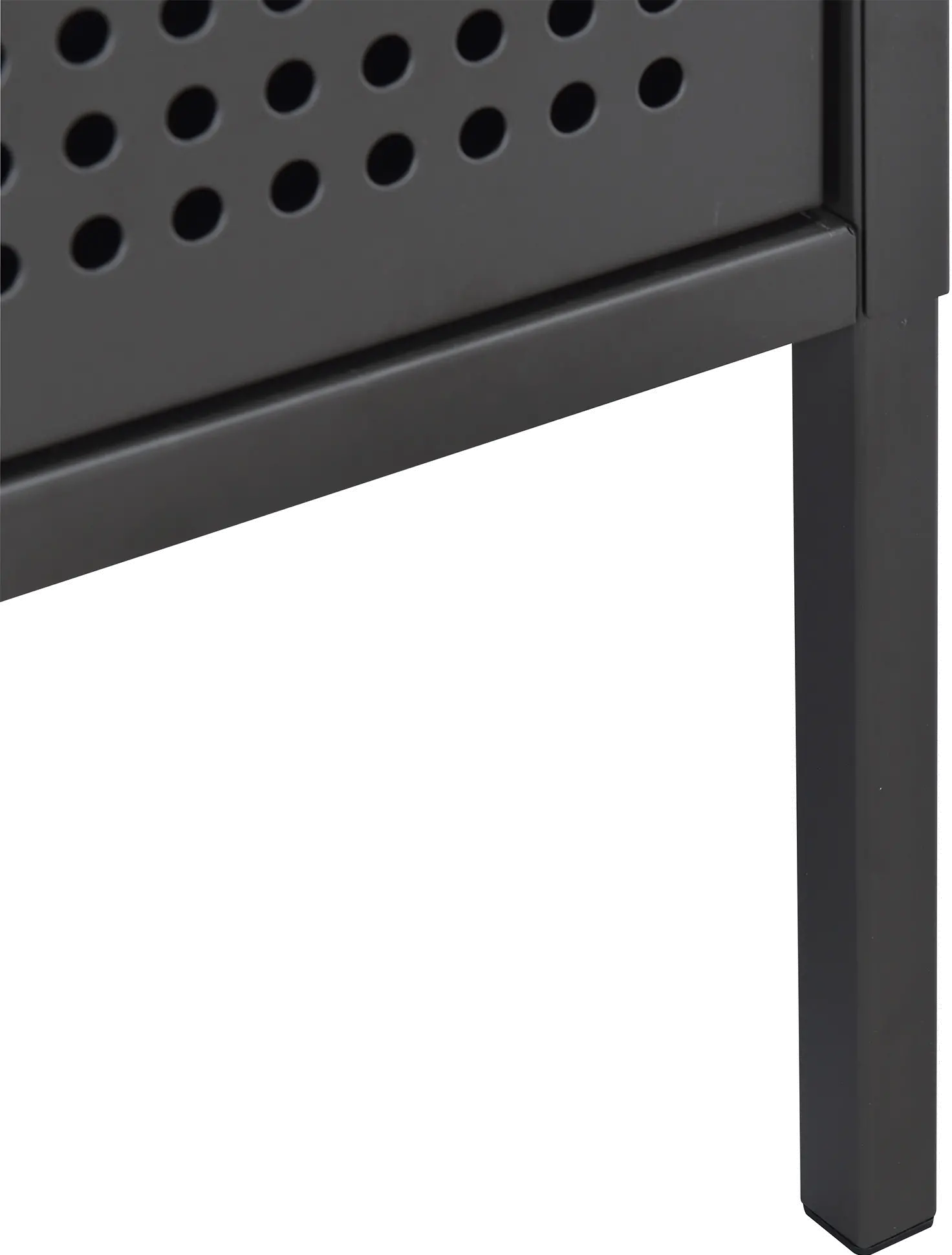 Ember Gray Metal Nightstand | RC Willey