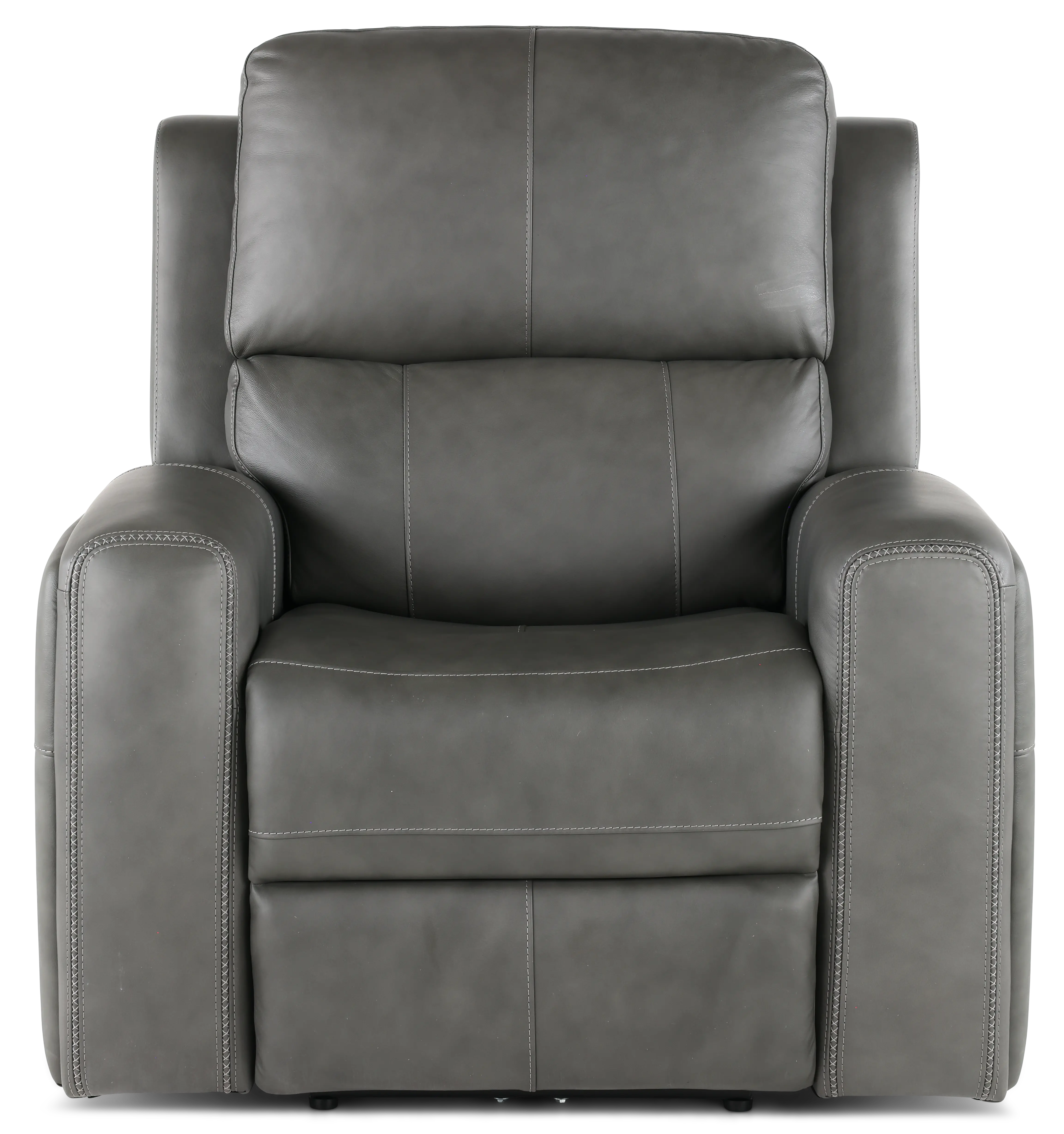 Linden Charcoal Power Recliner with Power Headrest | RC Willey